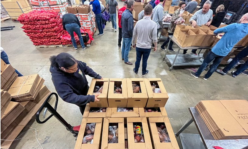 Repackage Food to Help Ease Food Insecurity - JustServe