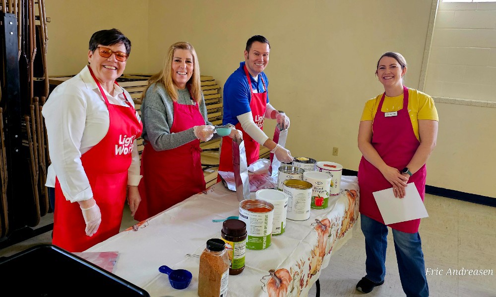 Community & Nonprofit leaders and JustServe managers gathered to serve ...