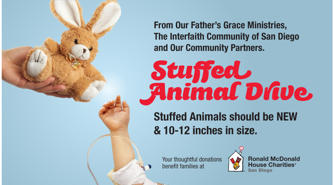 Stuffed Animal DRIVE 10-22 - JustServe