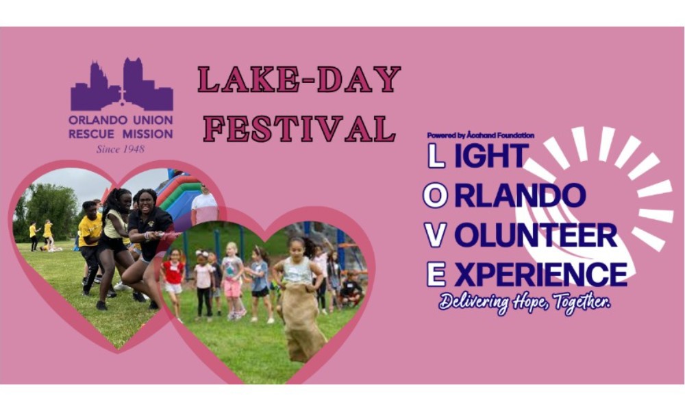 Light Orlando Volunteer Experience-OURM Lake Day - JustServe