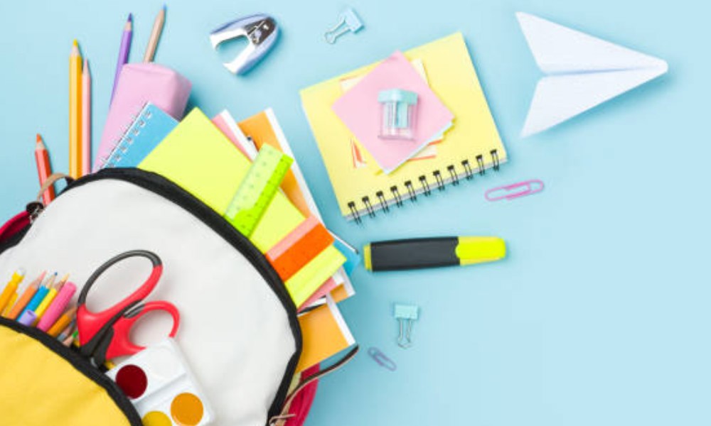 Sorting School Supplies - Backpacks For Kids - JustServe