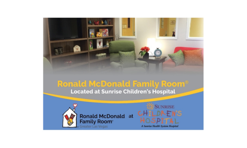 RMHC Family Room Host at Sunrise Children’s Hospital - JustServe