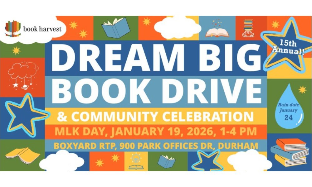 Run Dream Big Book Drive for Book Harvest - JustServe