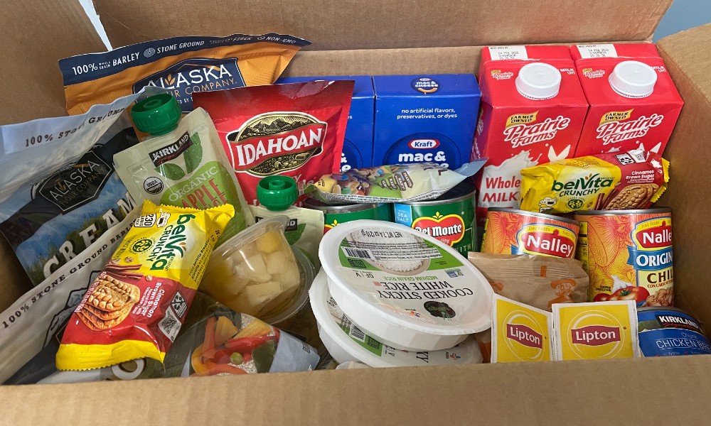 Tanana Chiefs Elder Nutrition Program Food Box Packing - JustServe
