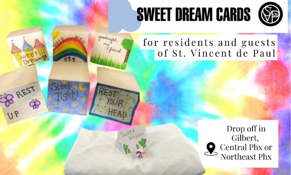 KIDS' REMOTE PROJECT: Create Sweet Dream Cards for St. - JustServe