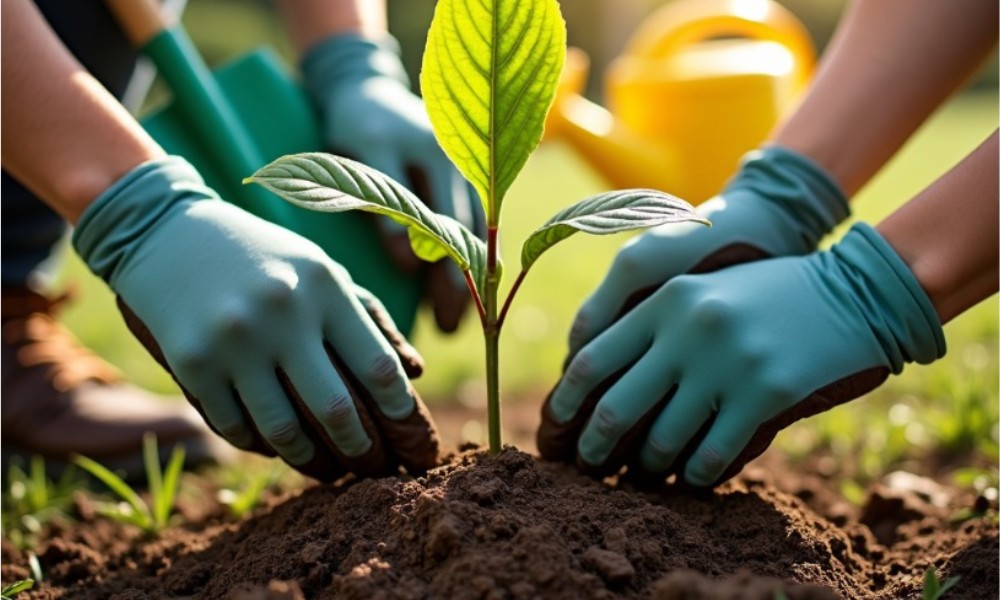 Sherman Sports Complex Tree Planting - JustServe