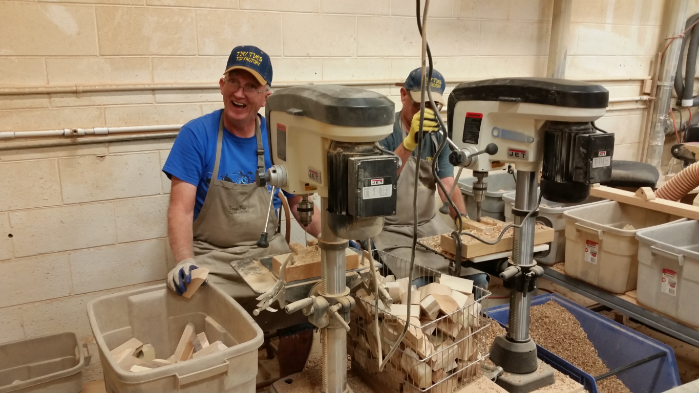 Wood workers needed at Tiny Tim's Toy Factory - We'll train! - JustServe