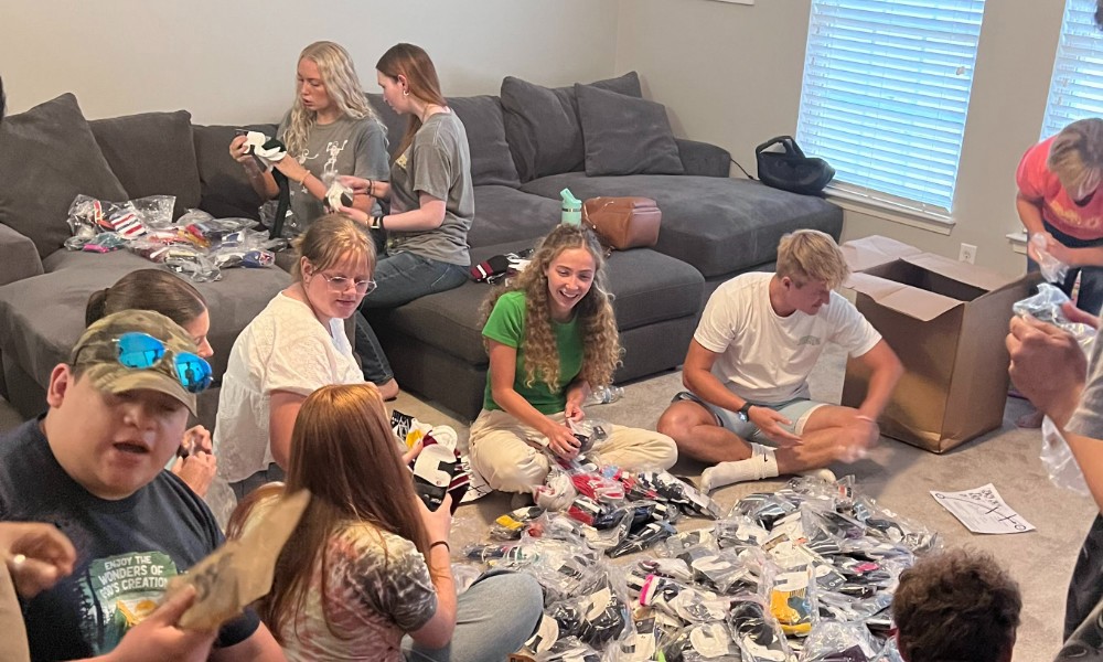 Schedule a Sock Sorting Event - JustServe