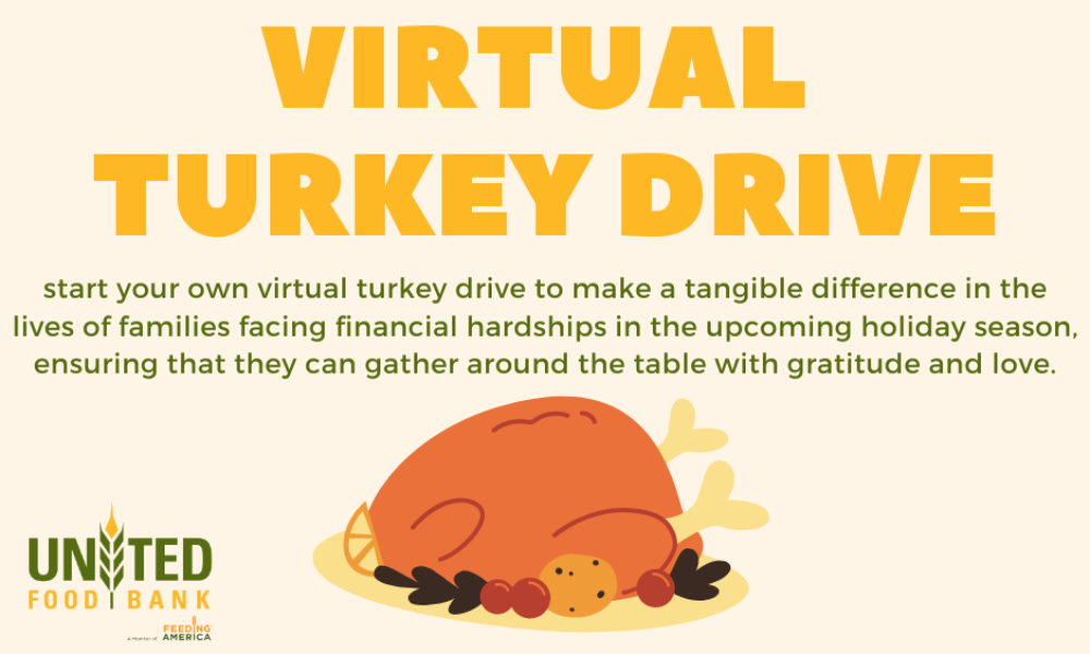Host a Virtual Turkey Drive - JustServe
