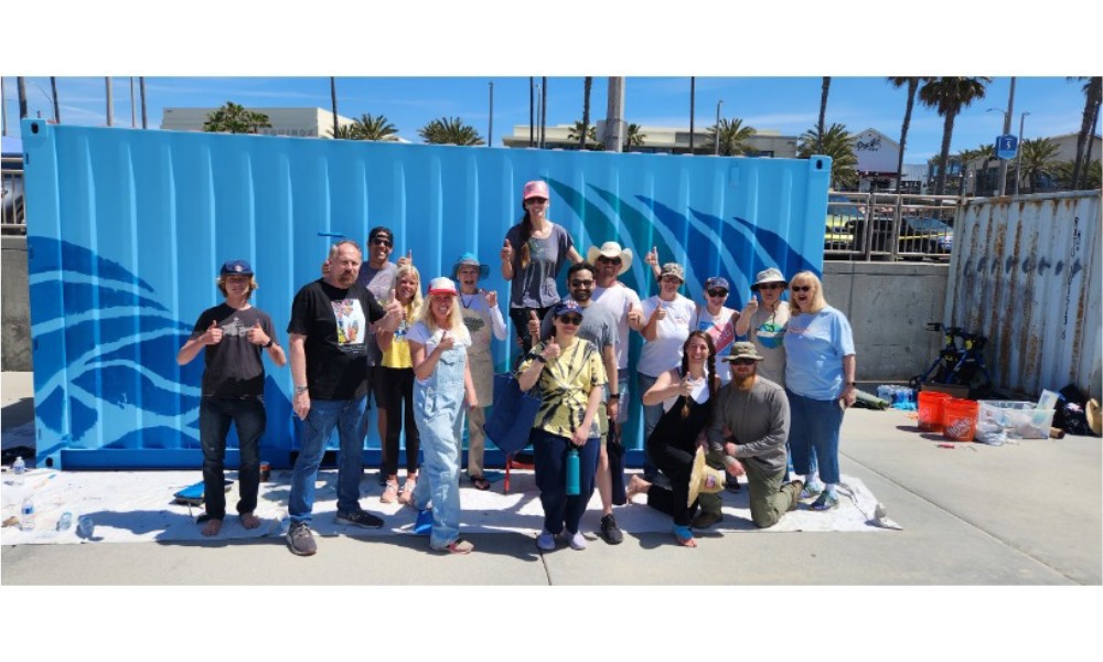 🎨🌊 Help Paint a Beach Storage Container! 🏖️🖌️CSD2025 - JustServe