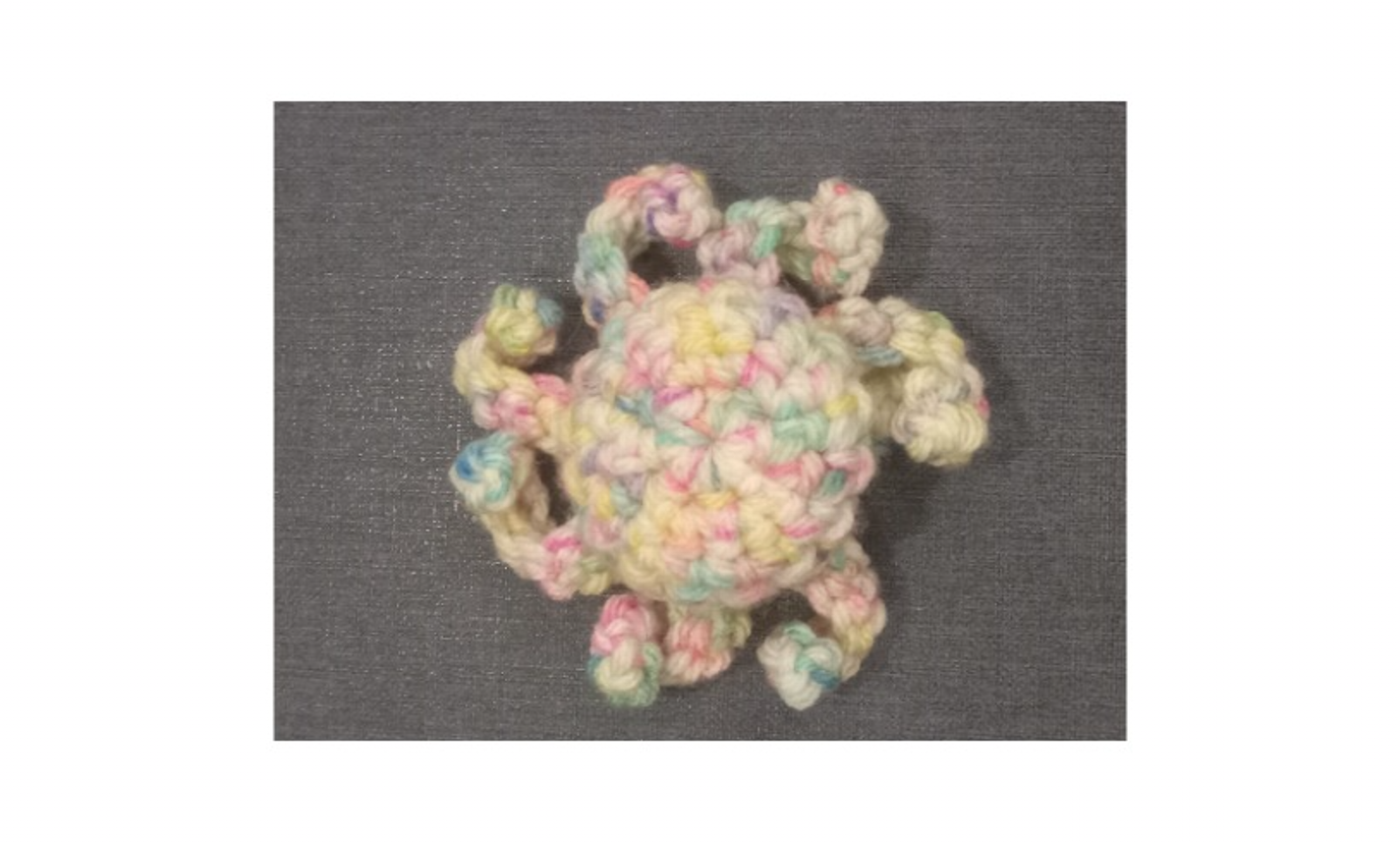 Crocheted Finger Puppet Octopus - Sky Lakes Medical Center - JustServe