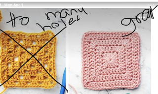 10x10 blocks crocheted or knitted - JustServe