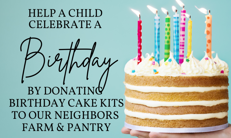 Birthday Cake Kits - JustServe