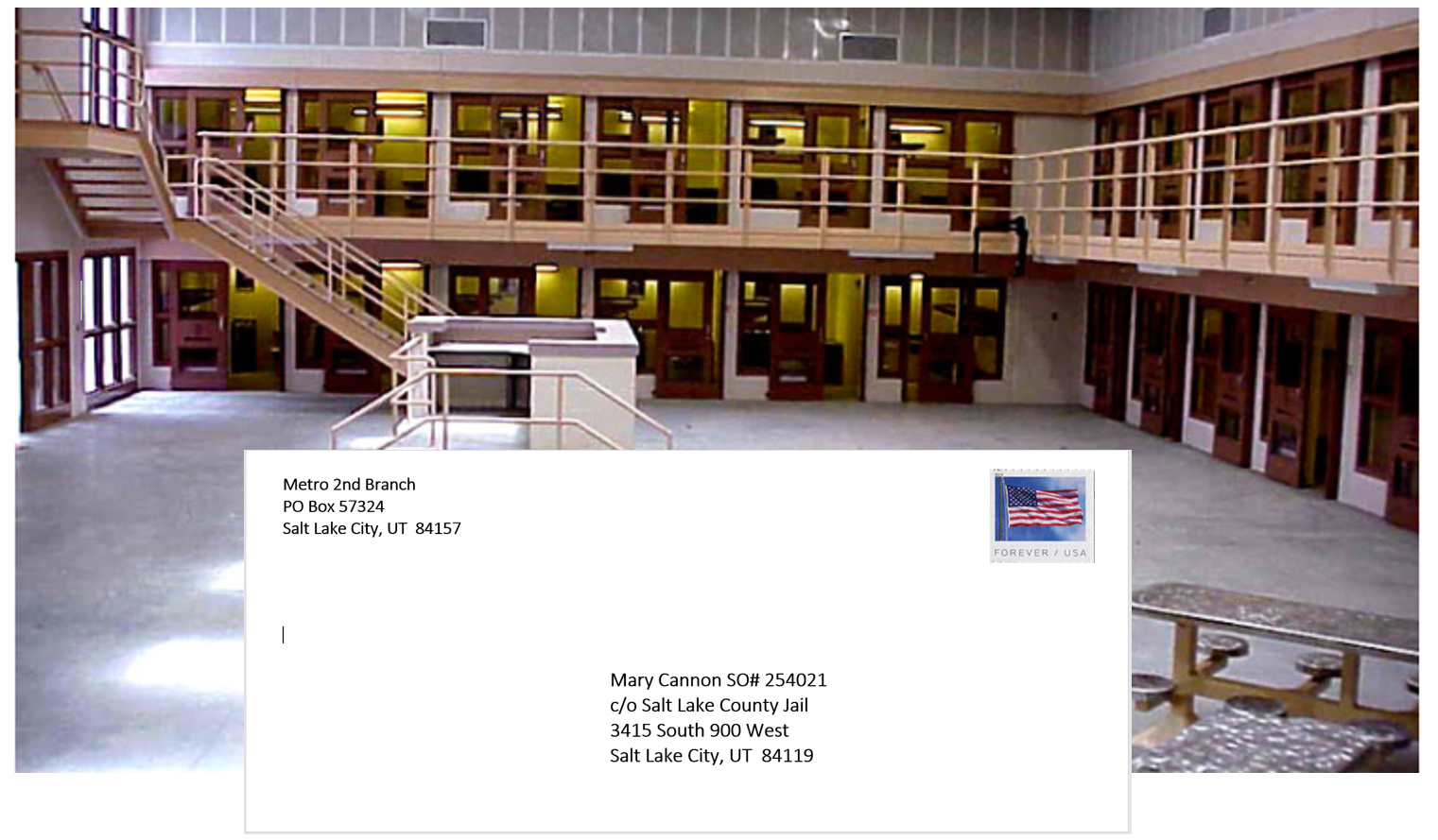 Writing letters of encouragement to women in Jail - JustServe