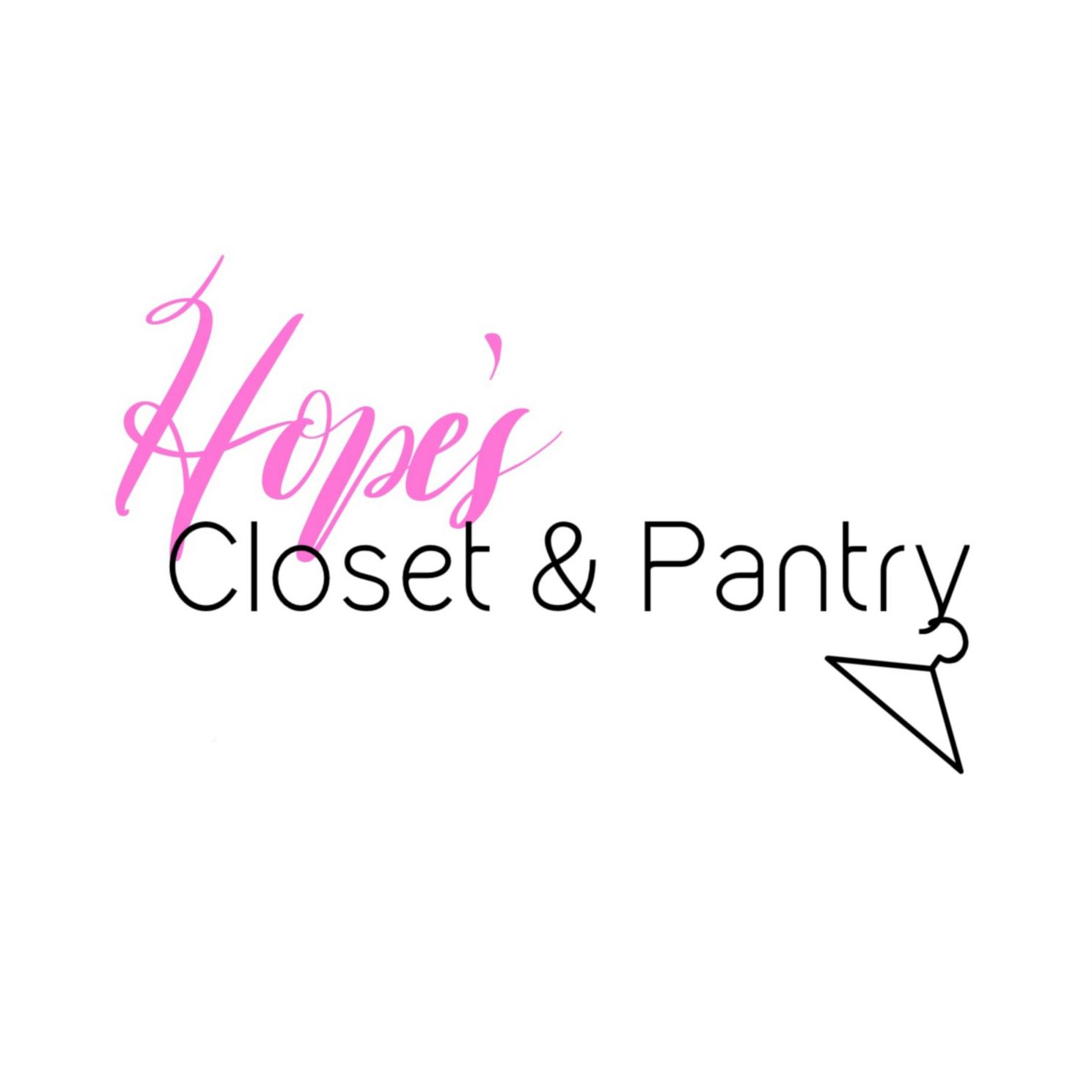 Hope's Closet and Pantry - JustServe