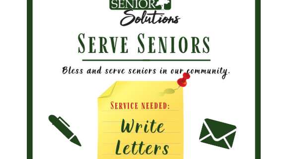 Write Letters- Serve a Senior - JustServe