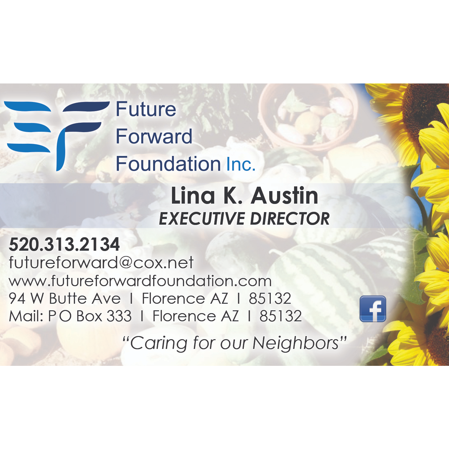 Future Forward Foundation Inc - JustServe
